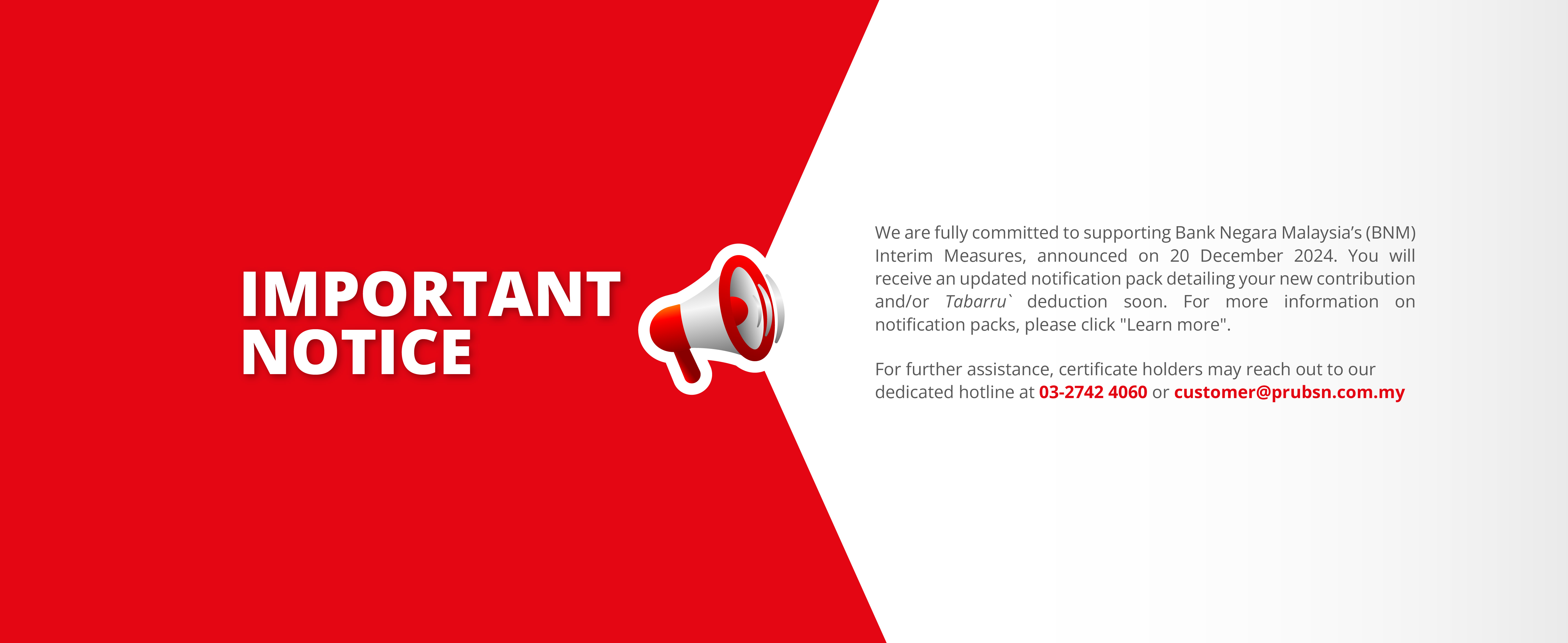 Prudential BSN - For All. For Life. | Prudential BSN Takaful